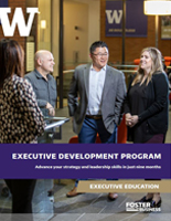Executive Development Program | Foster School of Business